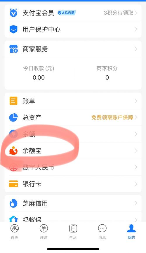 余额自动转入余额宝的钱怎么不见了图标