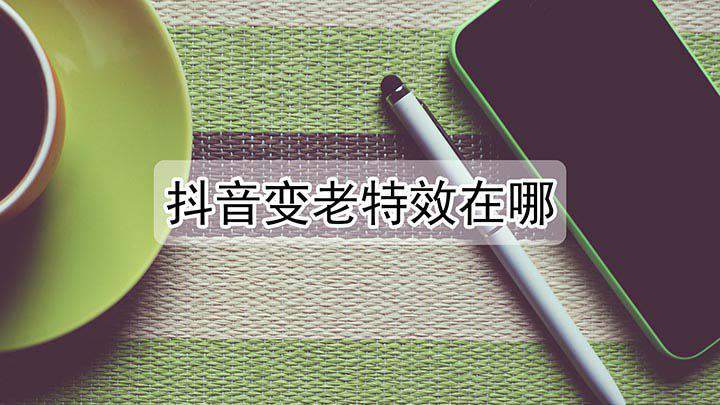 抖音变老特效在哪里图标
