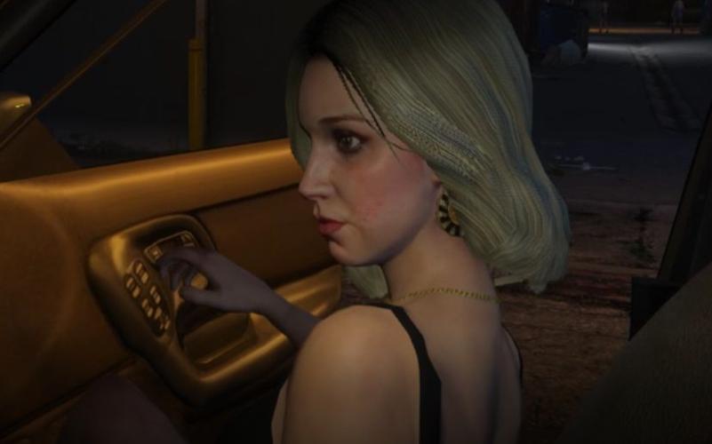 gta5路边上的美女图标