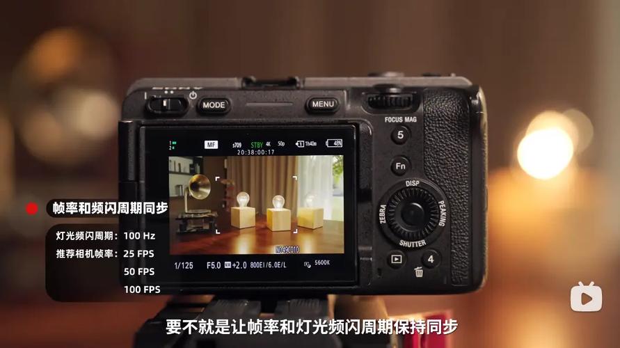 手机拍视频灯光为什么会一直闪图标
