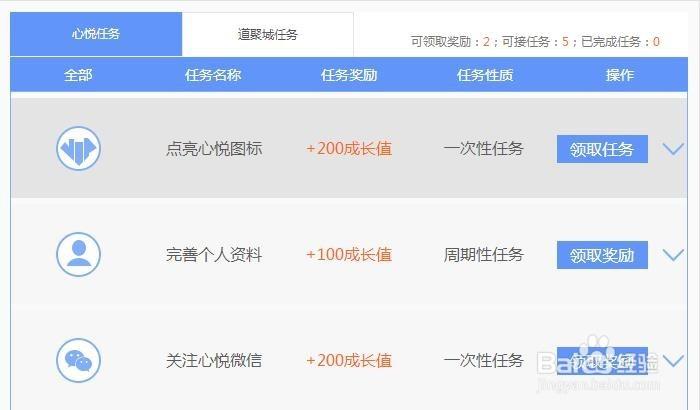心悦会员成长值图标