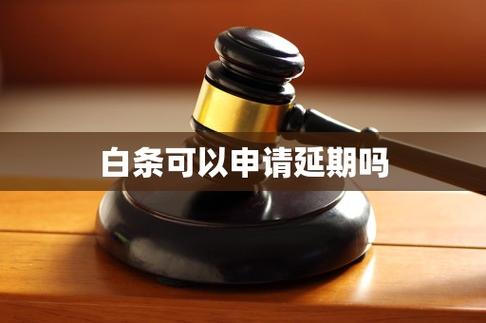 白条可以找客服延期吗截图