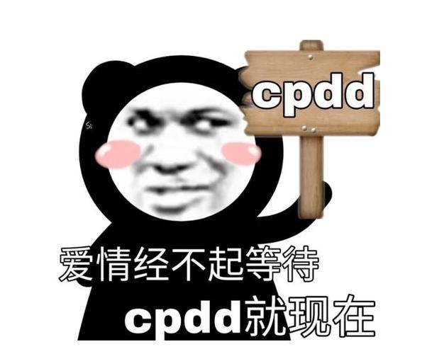 男生对女生说cpdd什么意思图标