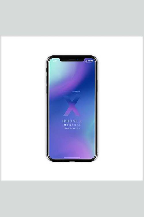 苹果x边框发蓝图标