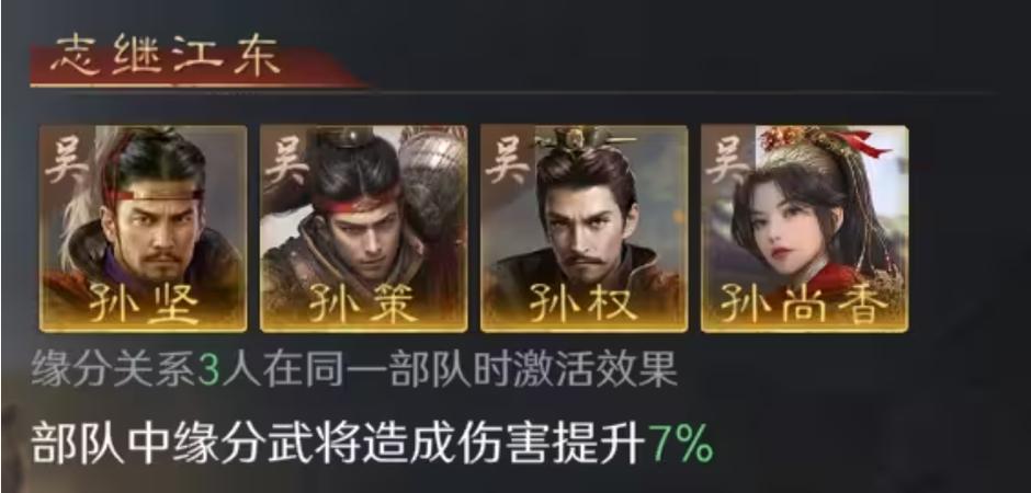 三国志战略版孙策阵容