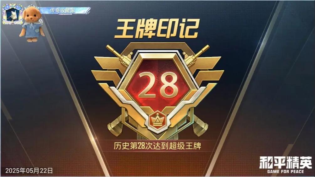 吃鸡单排上王牌有印记吗图标