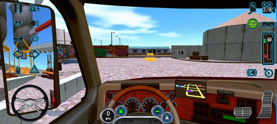 美国卡车模拟器无限金币版汉化版