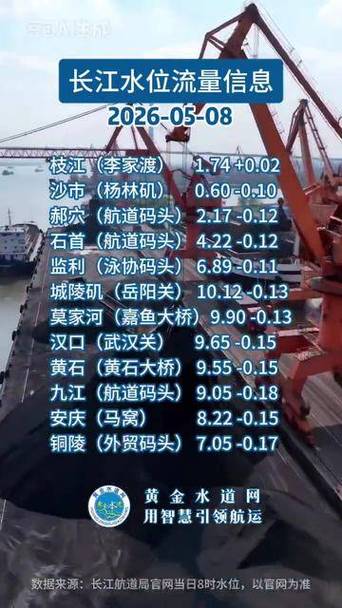 长江水位24小时实时水情表图标