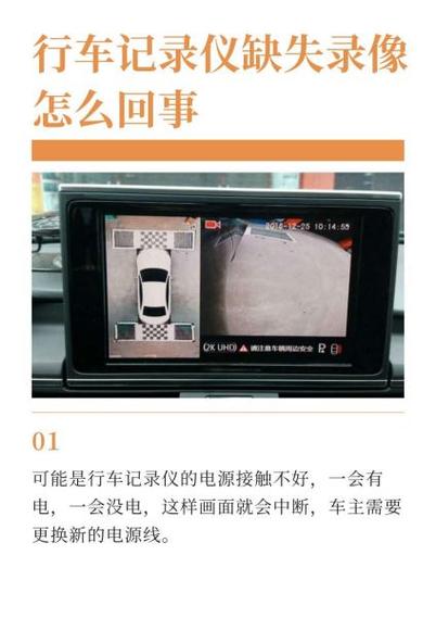 行车记录仪不循环录像怎么回事图标