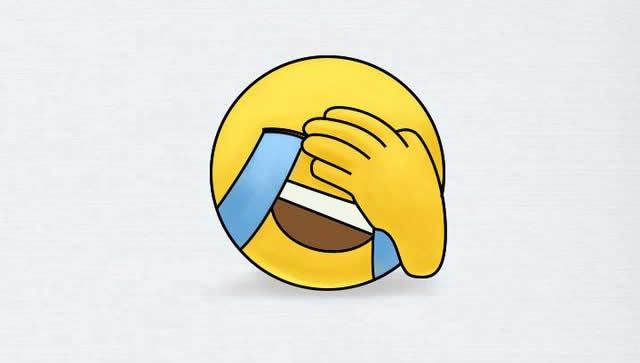 笑着哭emoji图标
