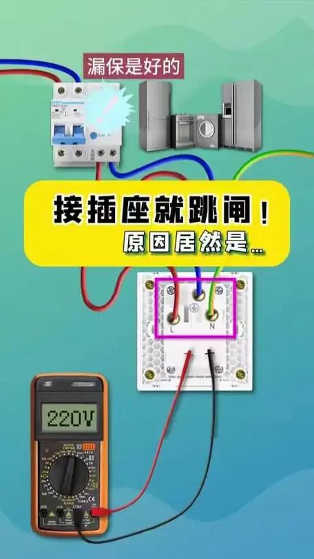 电路一插电器就跳闸图标
