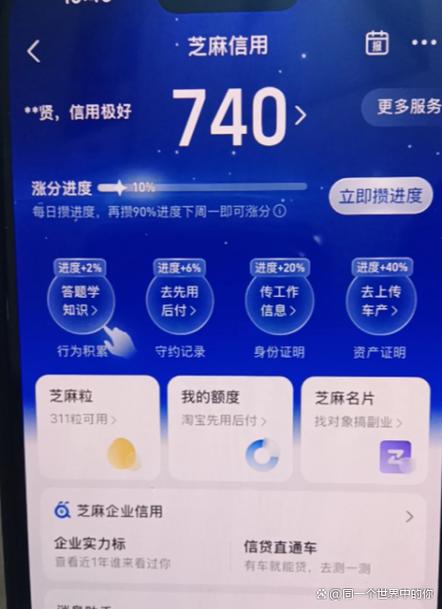 芝麻信用800很难吗游戏截图