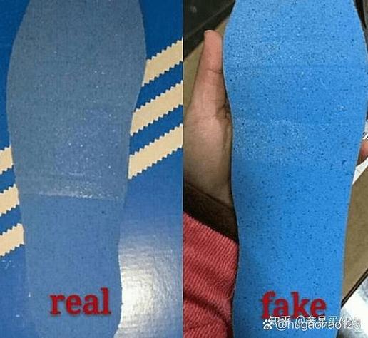 真假阿迪达斯三叶草鉴别图标