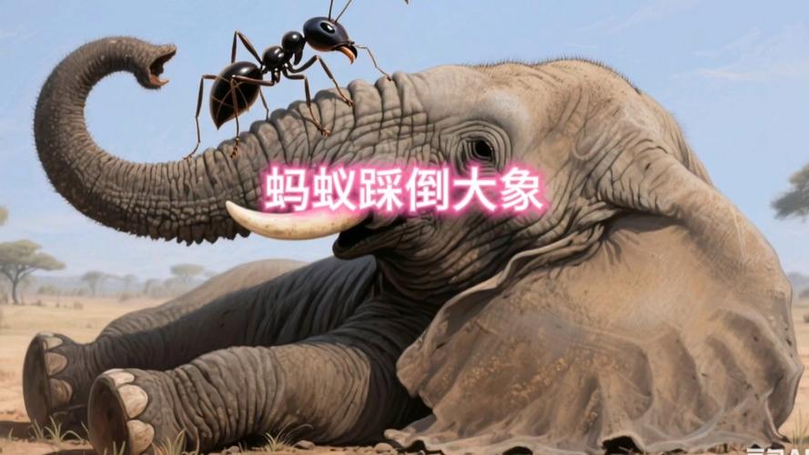 蚂蚁战大象图标