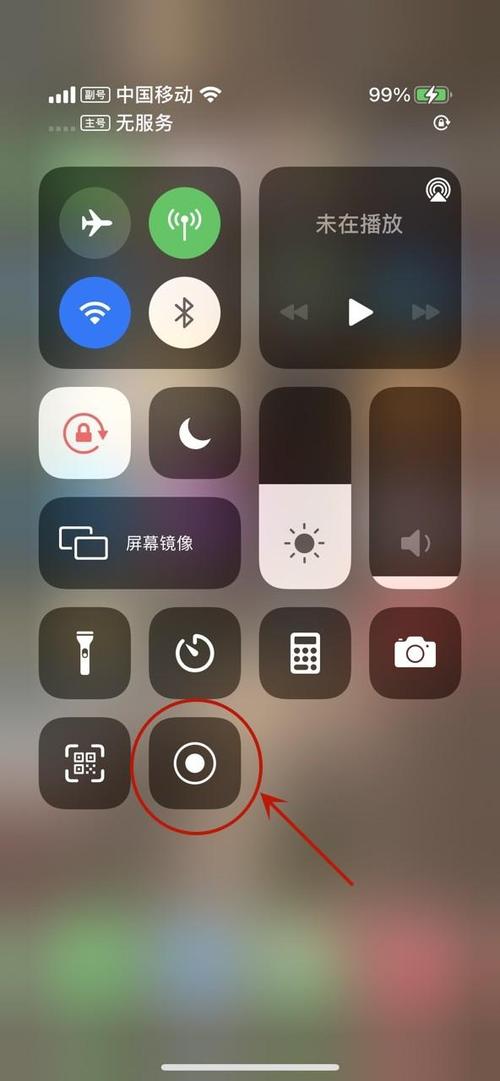 苹果录屏幕功能在哪图标