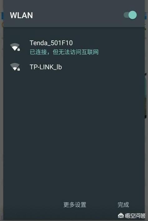 无法访问WiFi图标