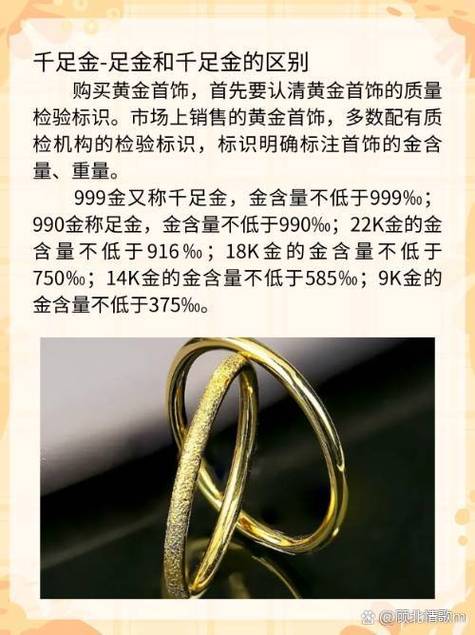 黄金纯度分为几种截图