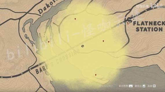 荒野大镖客ol堡垒山藏宝图图标
