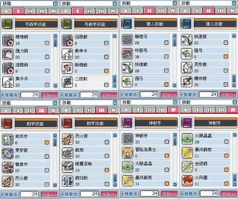 弓箭大冒险技能选择图标