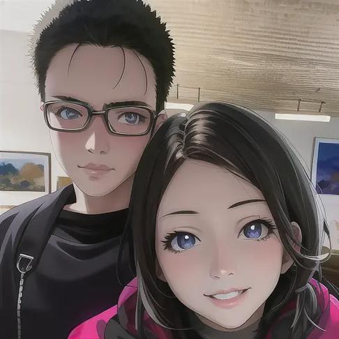 把自己的脸变成漫画图标