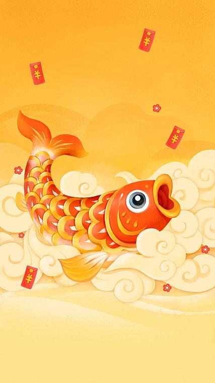 新春锦鲤红包是什么图标