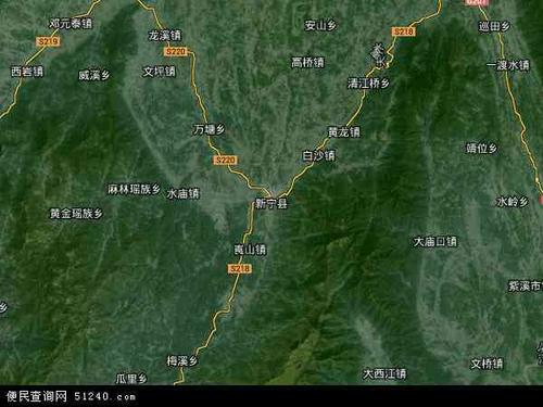 卫星地图省市县村地图