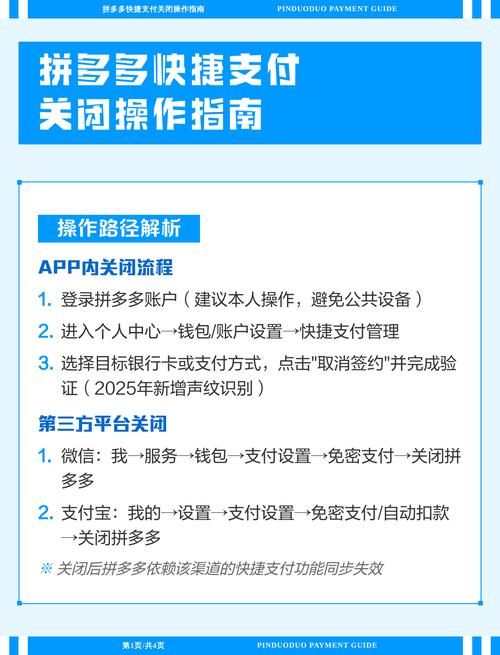 怎样关闭拼多多的多多支付功能图标