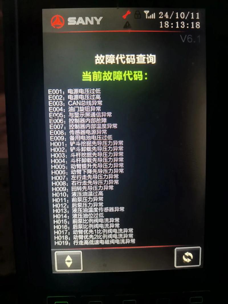 SAJ故障码一览表图标