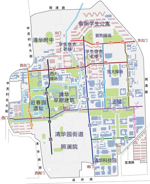 清华大学地图高清版 最新版图标
