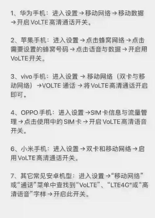volte功能怎么开通图标