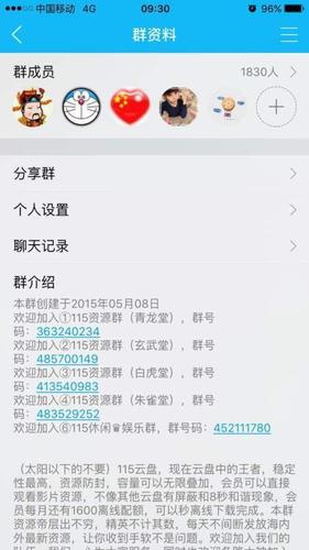 卖挂的QQ群截图