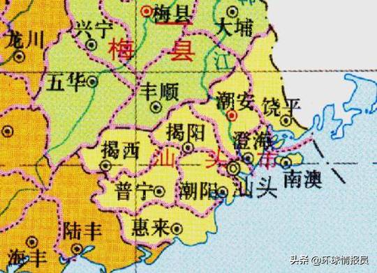 潮汕位于广东哪个市图标