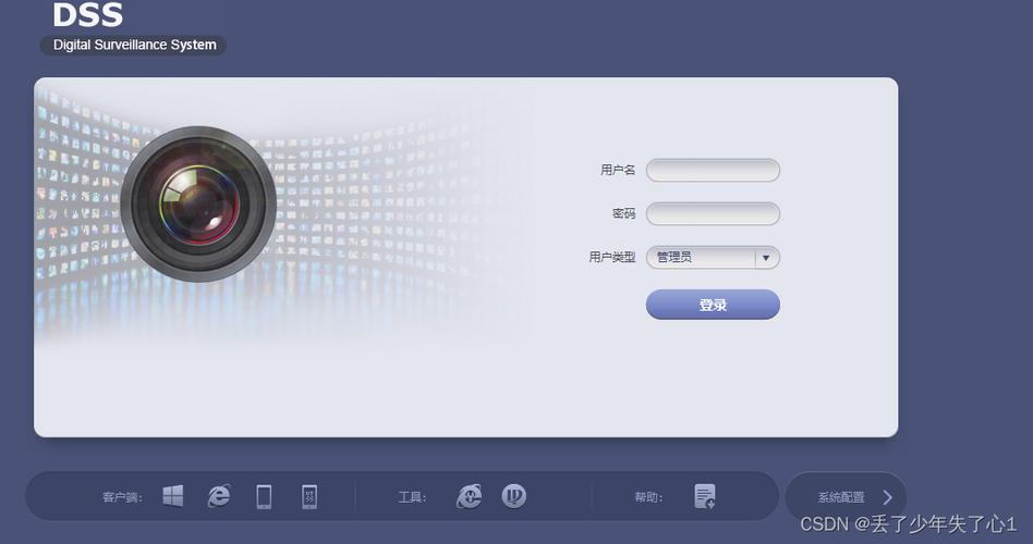 DSS监控系统图标