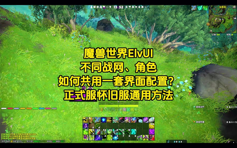 魔兽世界调整姓名版大小截图