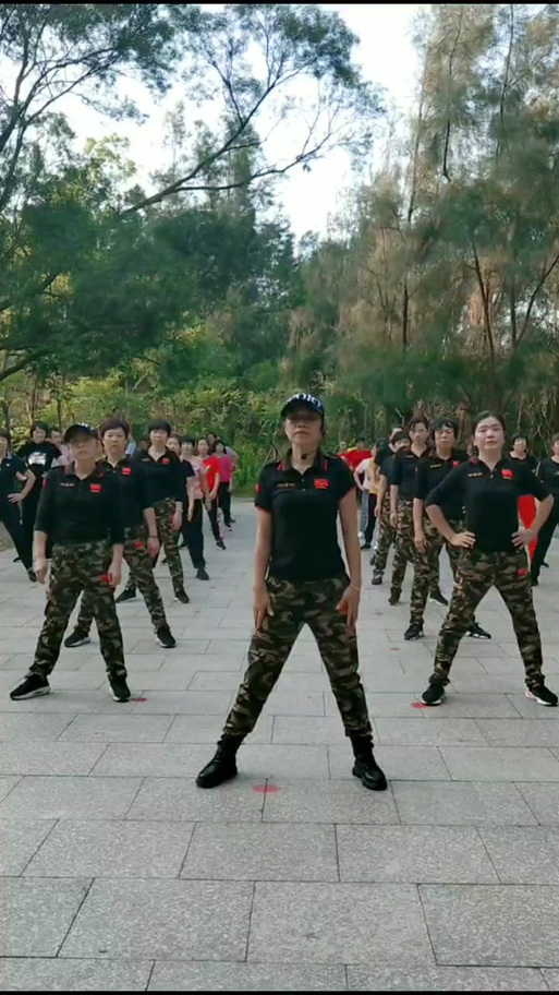 五阿哥第三套健身广场舞正面截图