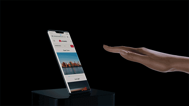 mate30只能隔空滑动屏幕图标
