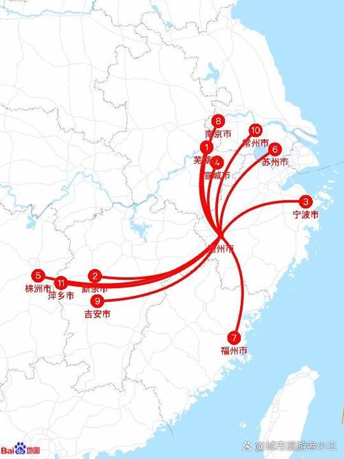 坐高铁必去的10个地方图标
