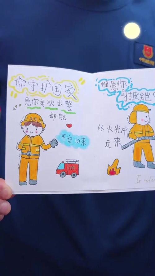 一年级消防员简短愿望图标