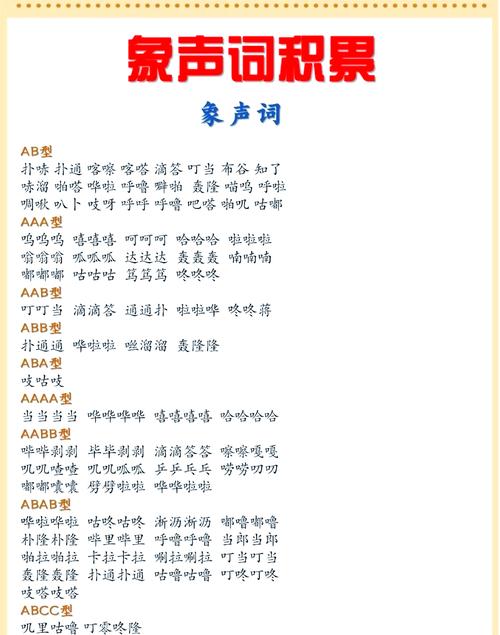 Chirp拟声词