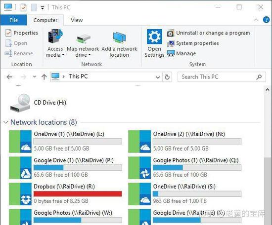 raidrive 相同的软件截图