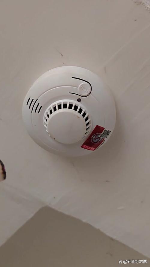 房间里烟感器有红灯闪截图