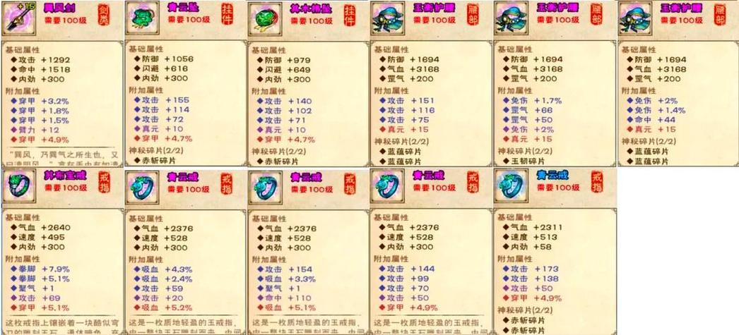 烟雨江湖额外词条截图