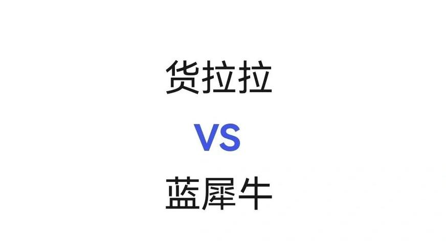 蓝犀牛和货拉拉的区别