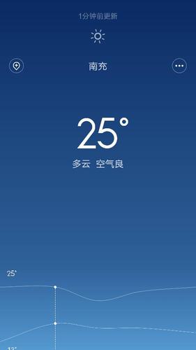 小米天气图标不见了图标