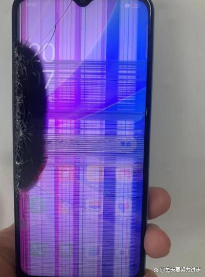 屏幕紫色漏液截图