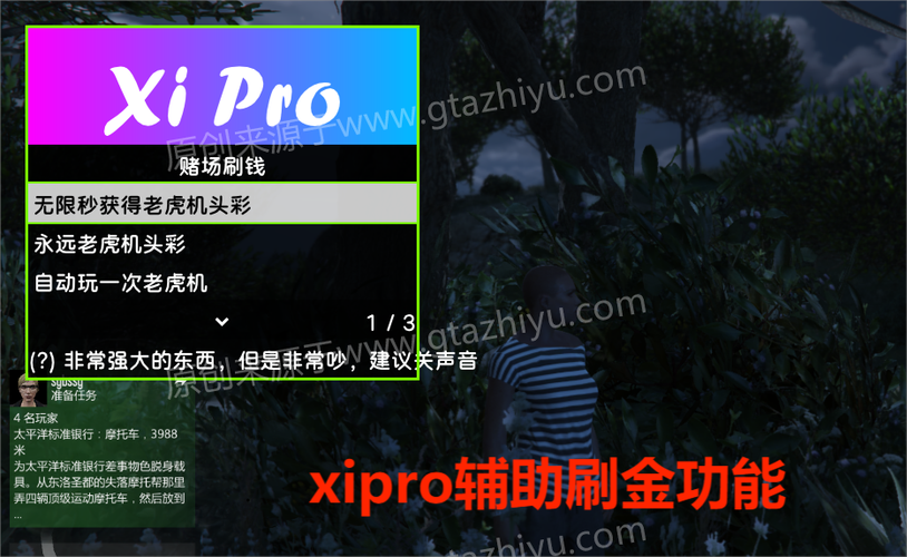 GTA5选项菜单截图