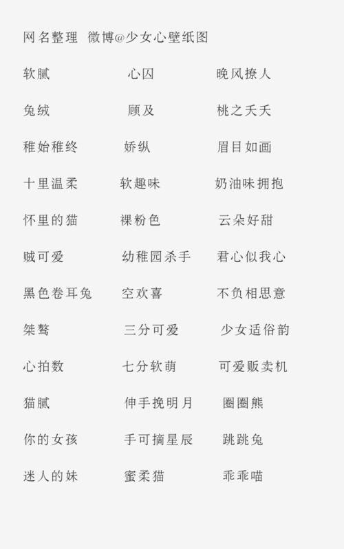 软萌符号网名截图