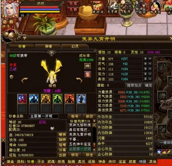 新天龙八部最稀有宝宝截图