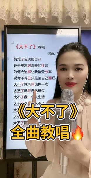 没什么大不了是那个的歌