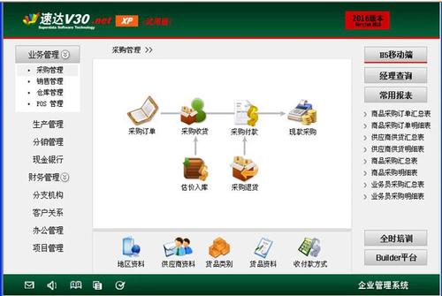 速达erp截图